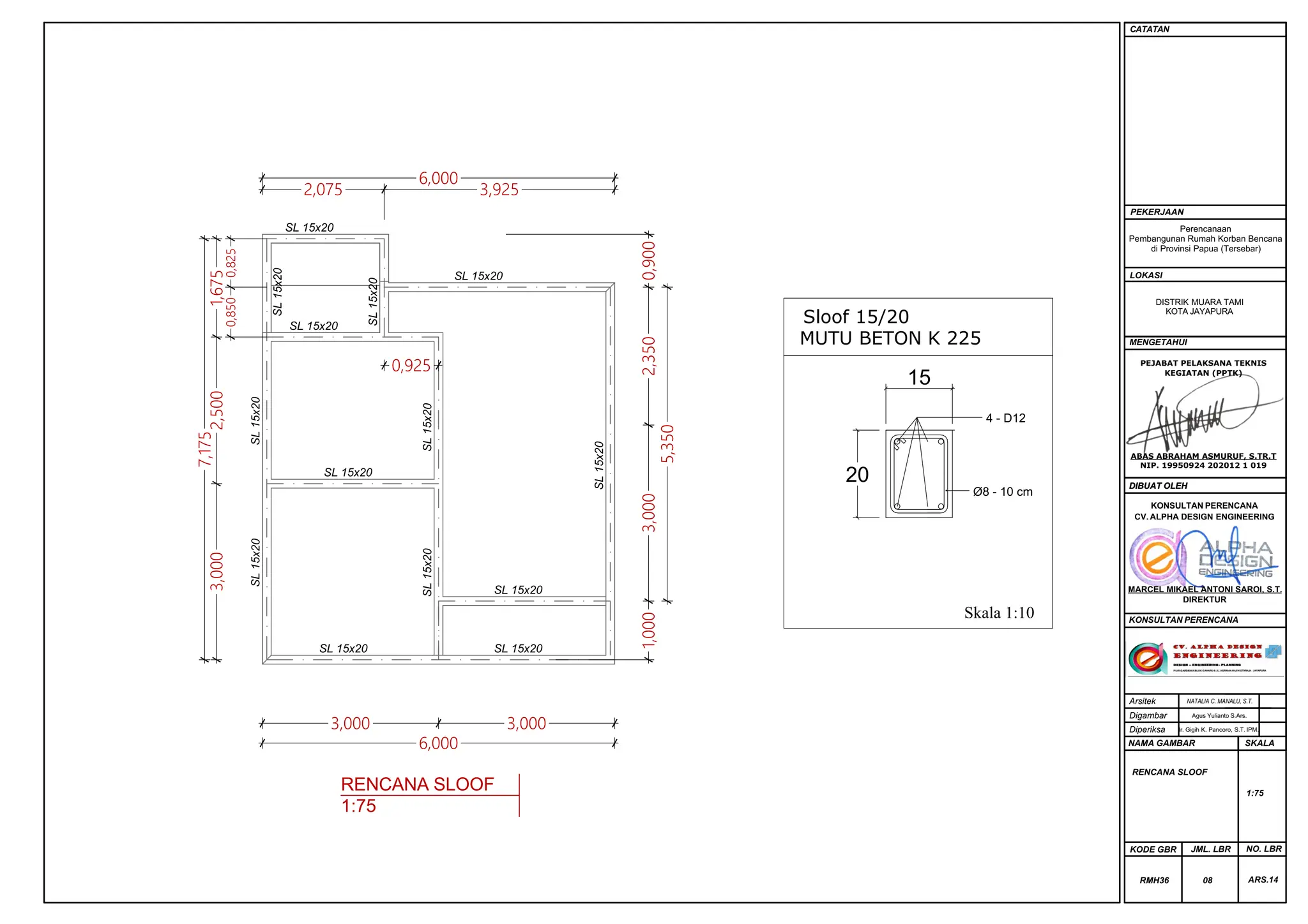 DED Perencanaan Project Rumah TIPE 36 Jayapura.pdf
