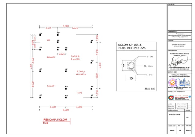 DED Perencanaan Project Rumah TIPE 36 Jayapura.pdf