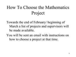 Projects 1 | PPT