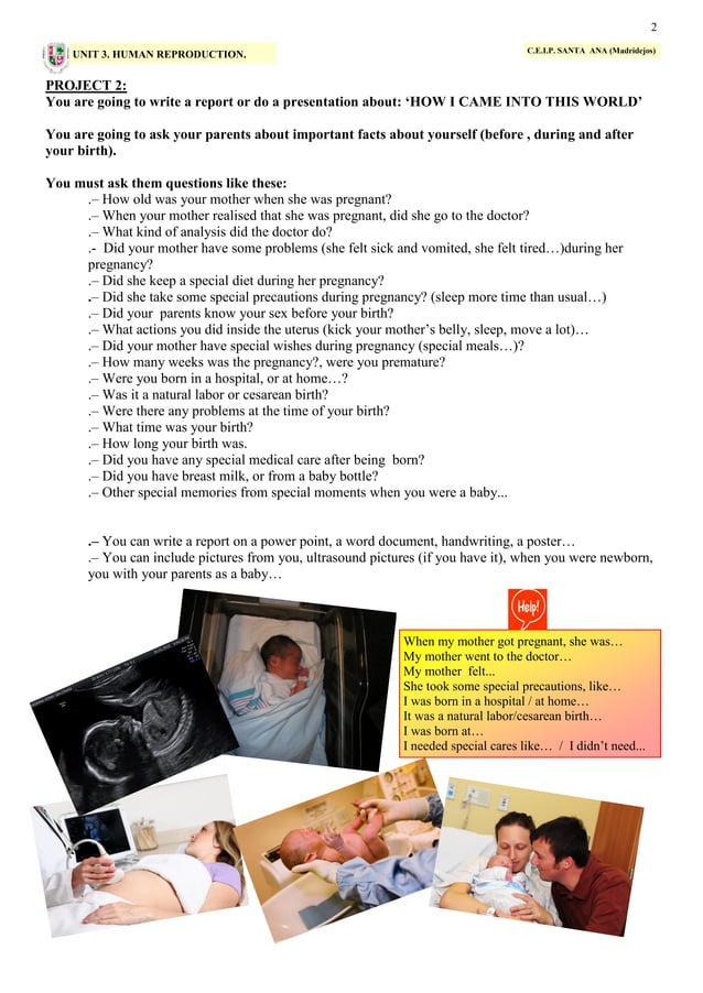 Projects. human reproduction | PDF | Pregnancy | Reproductive Health