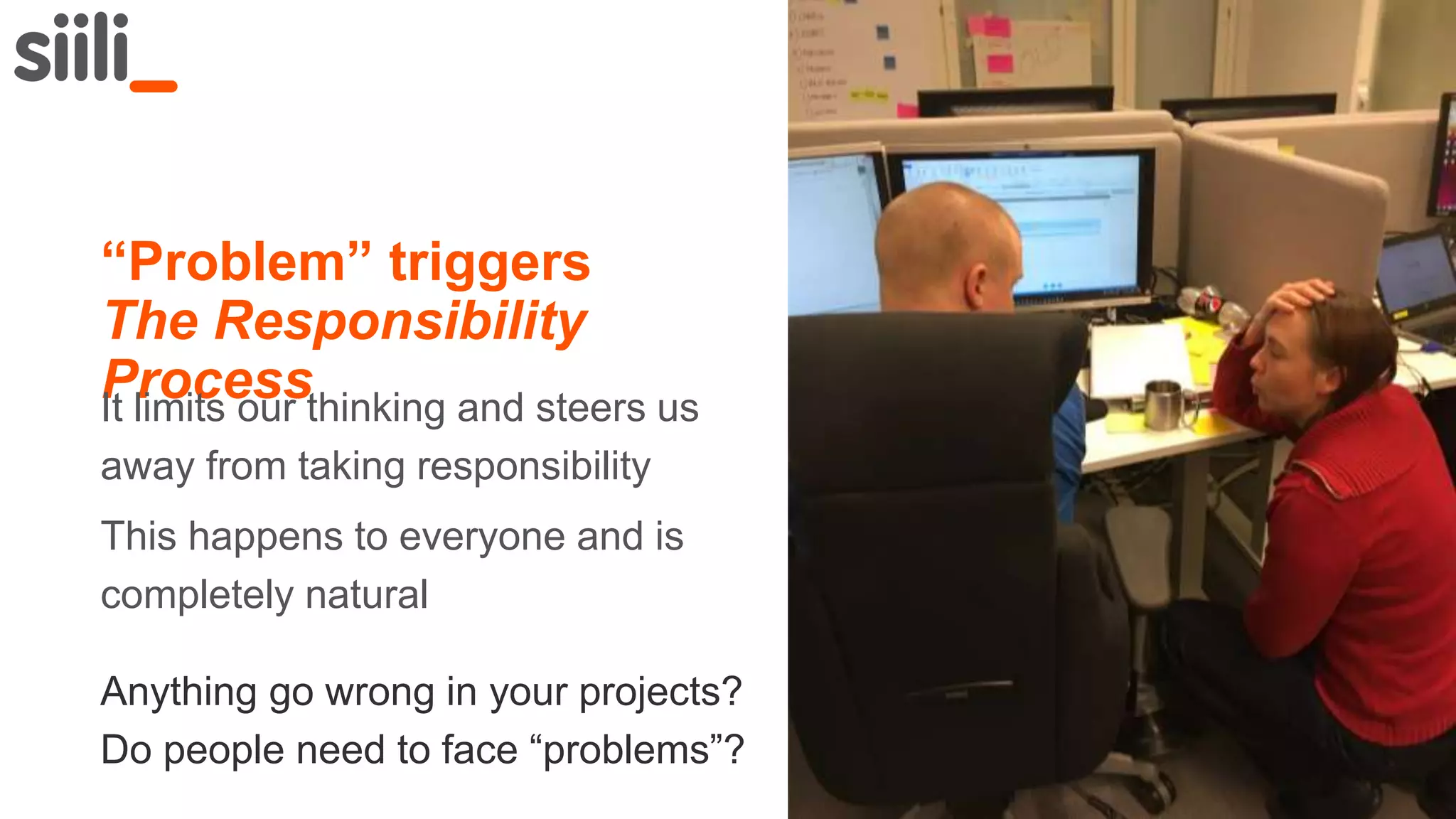 Understanding personal responsibility as key to successful projects | PPT