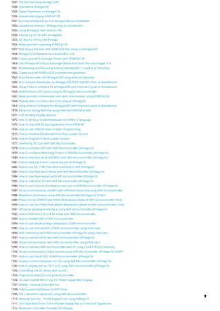 Projects at mega32-avr-projects-list-1197-projects | PDF