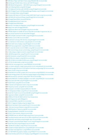 Projects at mega32-avr-projects-list-1197-projects | PDF