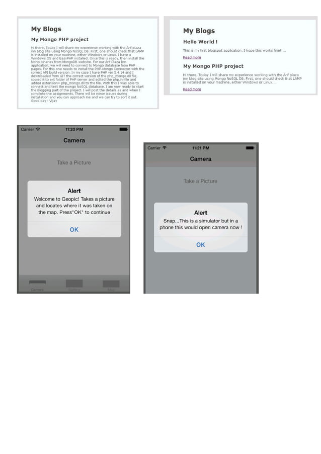 Project Sample Php Mysql Android Mongodb R Pdf