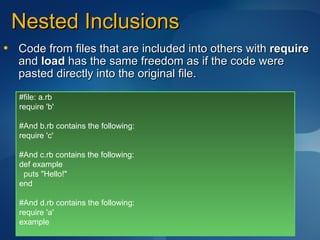 Ruby Projects and Libraries | PPT