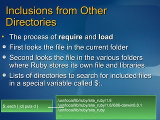 Ruby Projects and Libraries | PPT