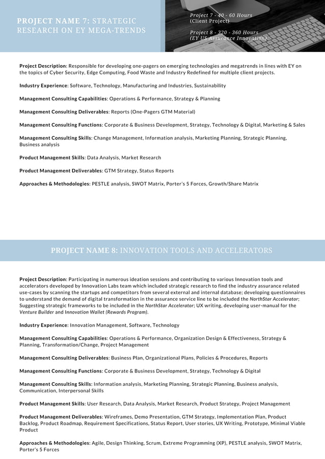 Projects at EY GDS Digital Transformation_.pdf | Computer Software and ...