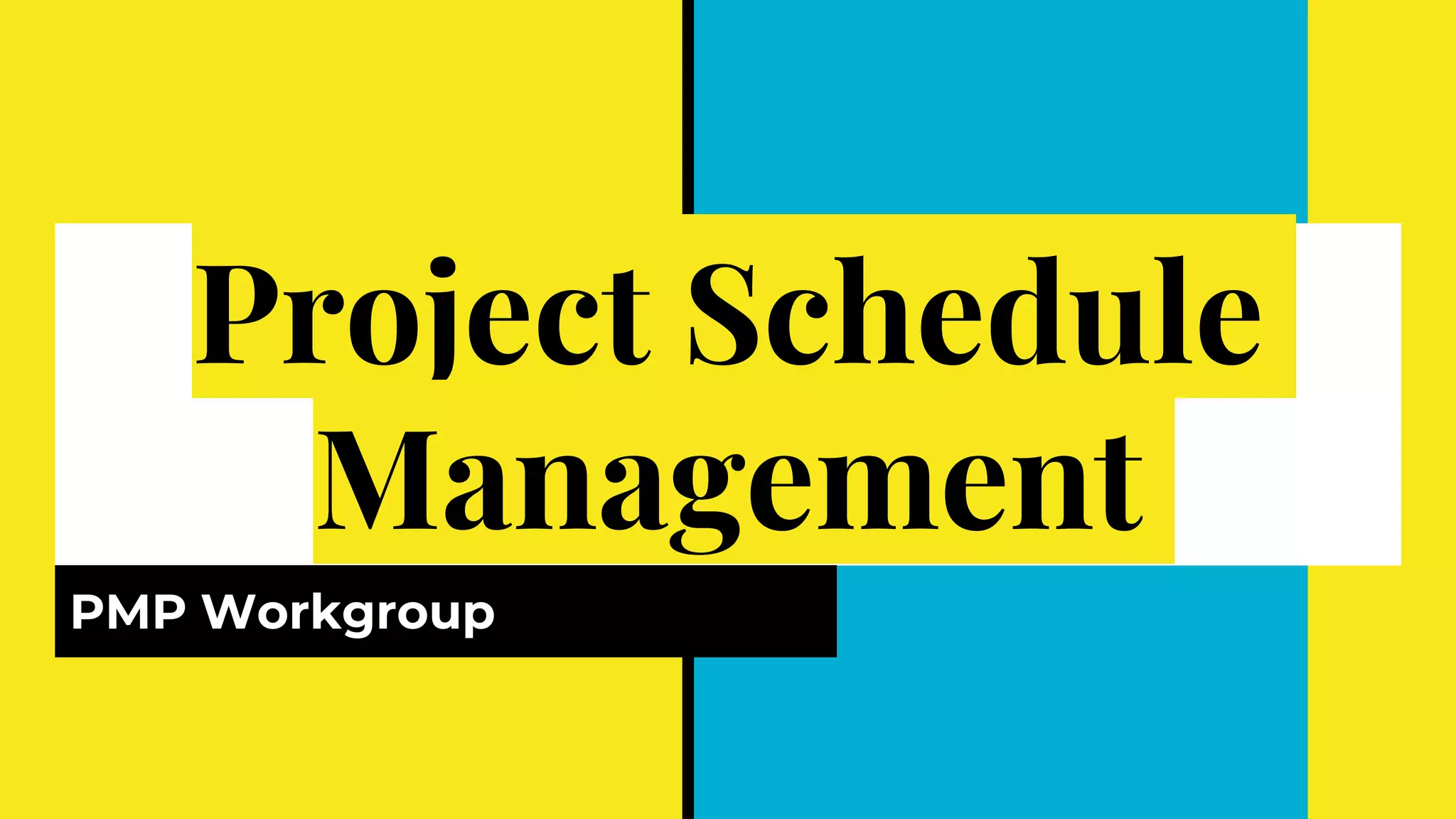 Project Schedule Management - Estimate Activity Durations - PMP ...