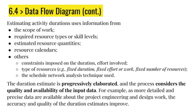 Project Schedule Management - Estimate Activity Durations - PMP ...