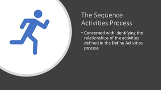 Project Management: Project Schedule Management Knowledge Area | PPTX