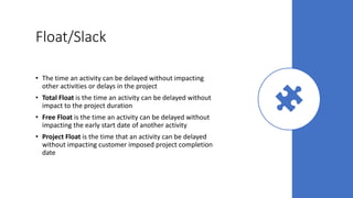 Project Management: Project Schedule Management Knowledge Area | PPTX