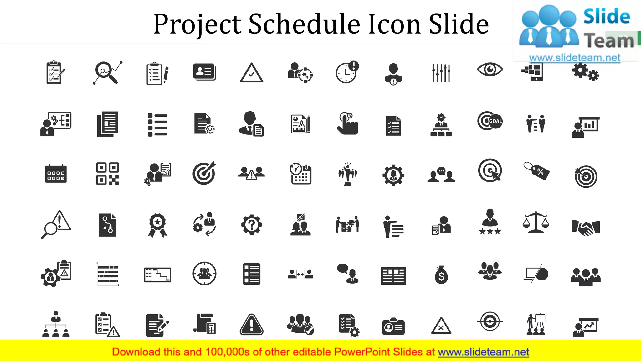 Project Schedule PowerPoint Presentation Slides | PPT