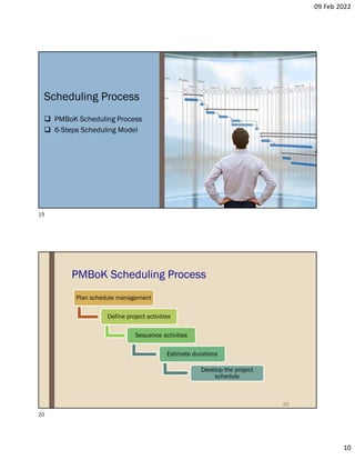 Project Scheduling | PDF