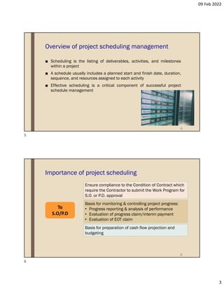 Project Scheduling | PDF