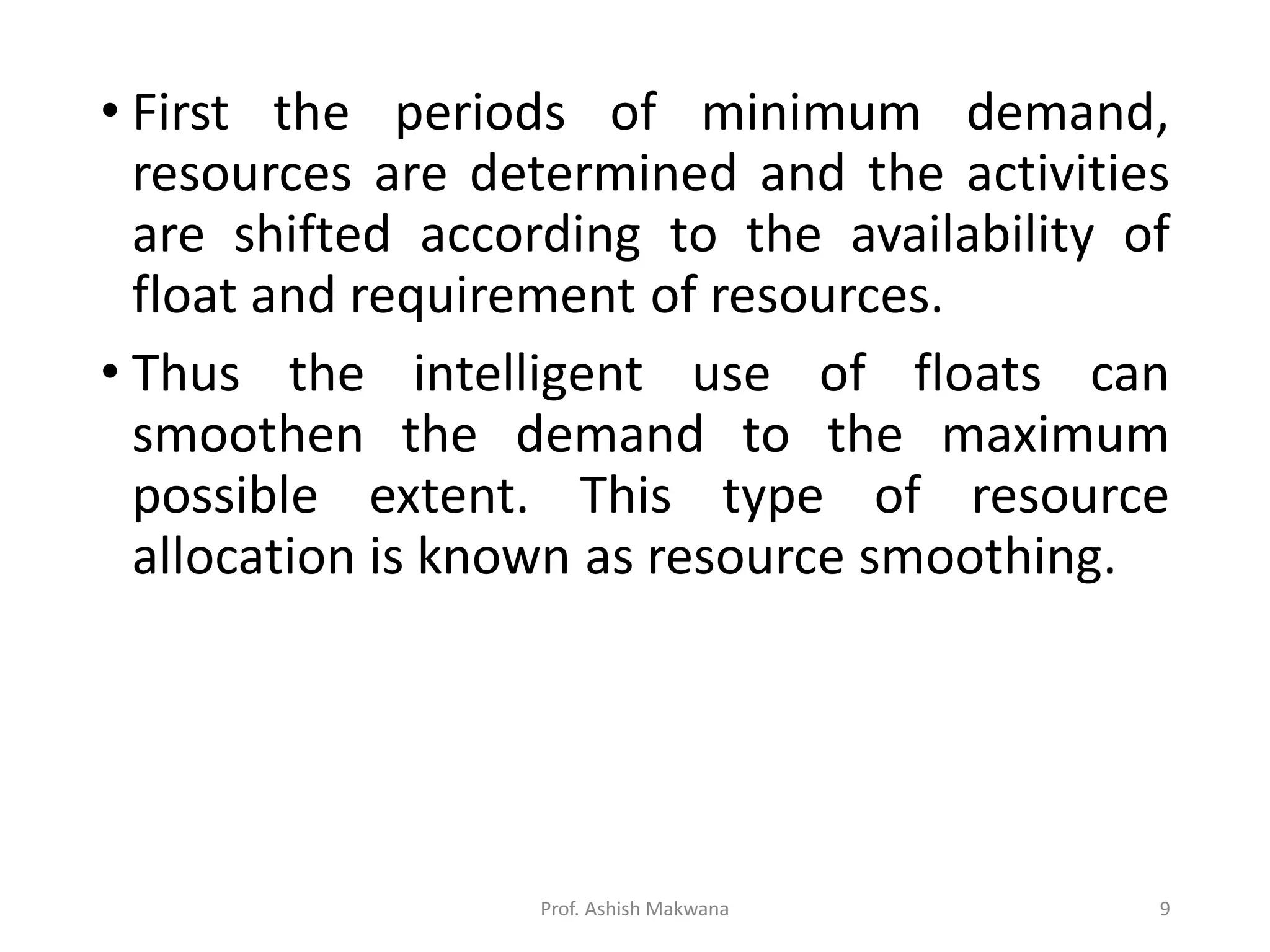 Project scheduling and resource levelling_Construction Management | PDF