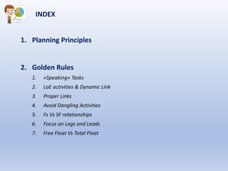 Project scheduling golden rules | PPTX | Business | Business and Finance