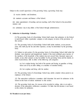 Project school rules and regulations | DOCX