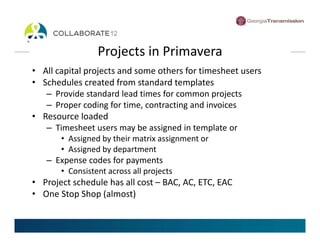 Projects controls on a 900 project substation network upgrade ppt | PPT