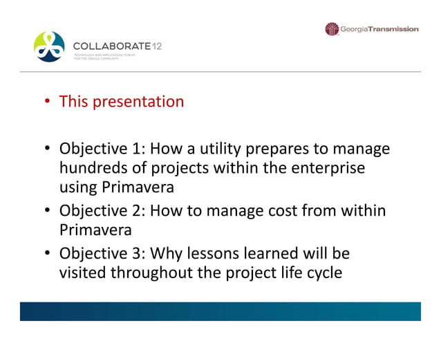 Projects controls on a 900 project substation network upgrade ppt | PPT
