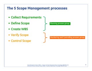 Project scope and requirements management | PDF