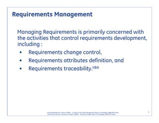 Project scope and requirements management | PDF