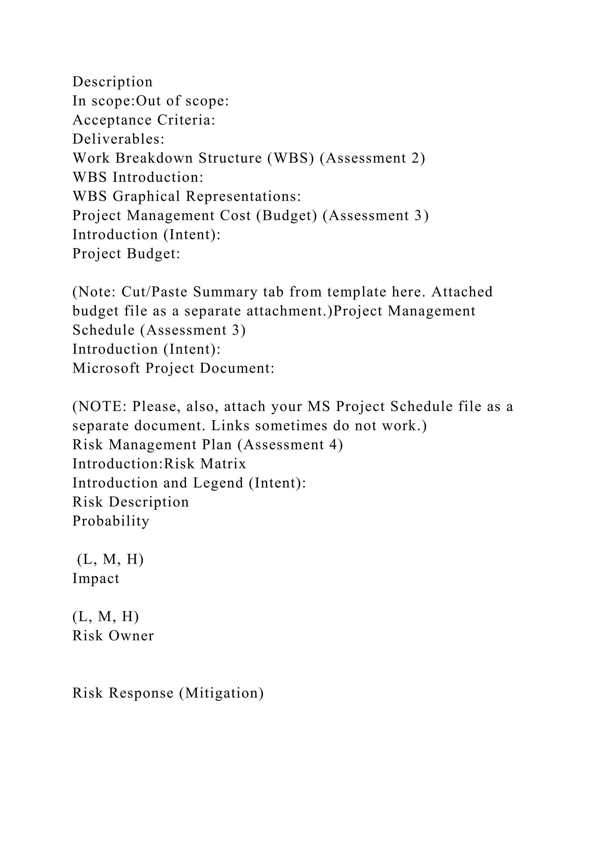 Project Scope and Work Breakdown Schedule Scoring GuideCRI.docx