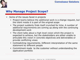 Project Scope Management - PMBOK 5th Edition | PDF