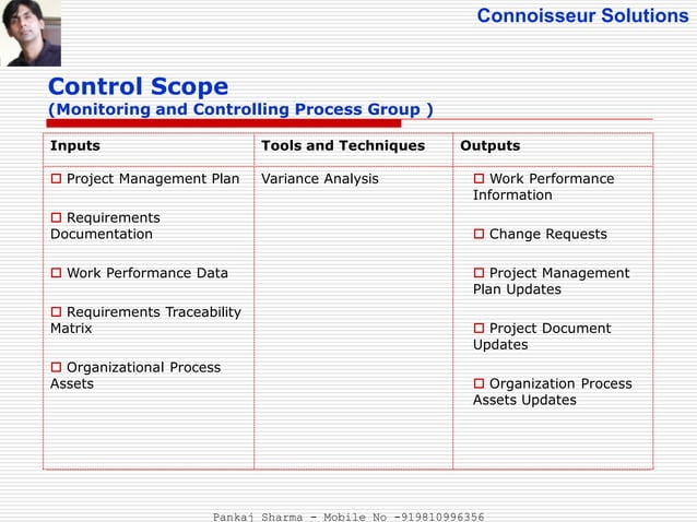 Project Scope Management - PMBOK 5th Edition | PPT