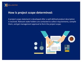 Project scope vs product scope | PPTX