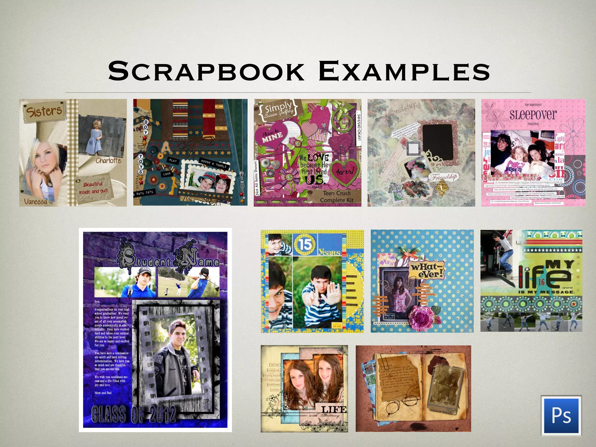 Project scrapbook | PPT
