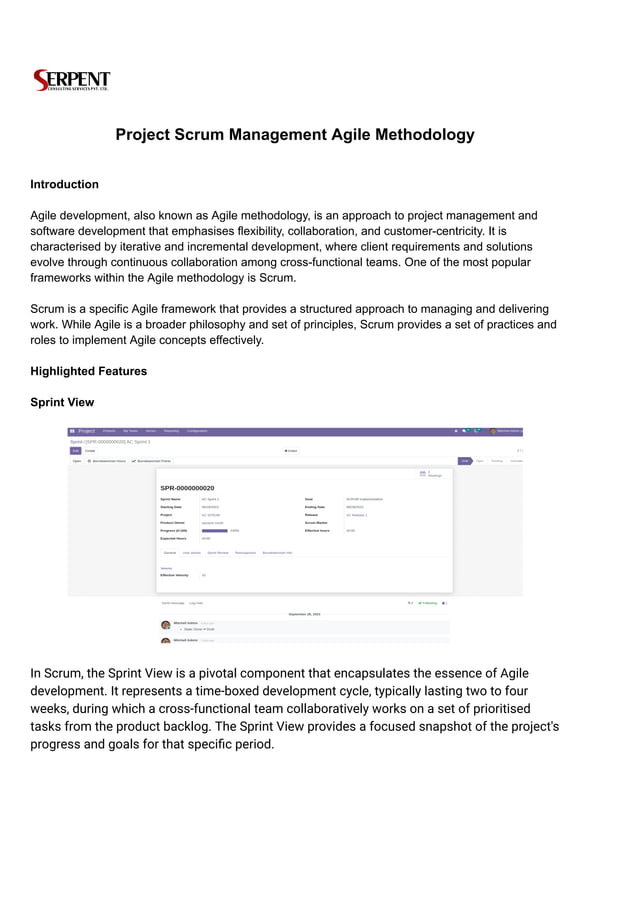 Project Scrum Management Agile Methodology.pdf