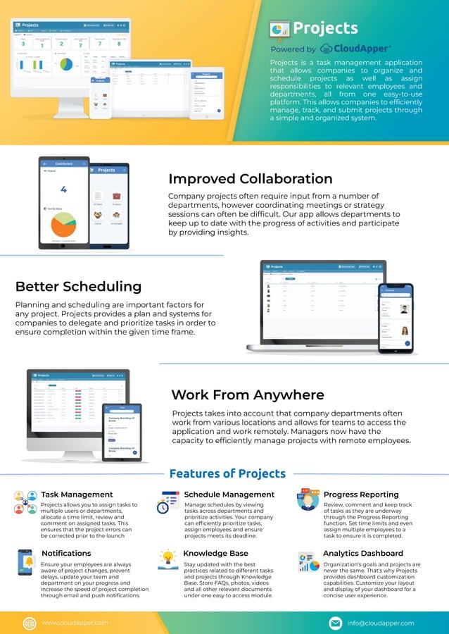 Projects Datasheet | PDF | Computer Software and Applications | Computing