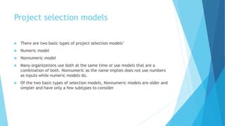 Project Selection in Project Management.pptx