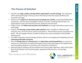 Project selection, activation and measurement with oppm - Oracle ...