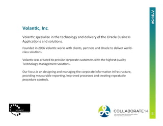 Project selection, activation and measurement with oppm - Oracle ...