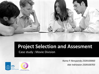 Project selection and assessment | PPT