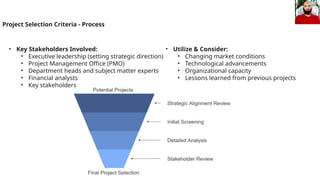 Project Selection Criteria help in PMP/ Project Management | PPTX