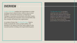 Project Selection: The Benefits Map | PPT
