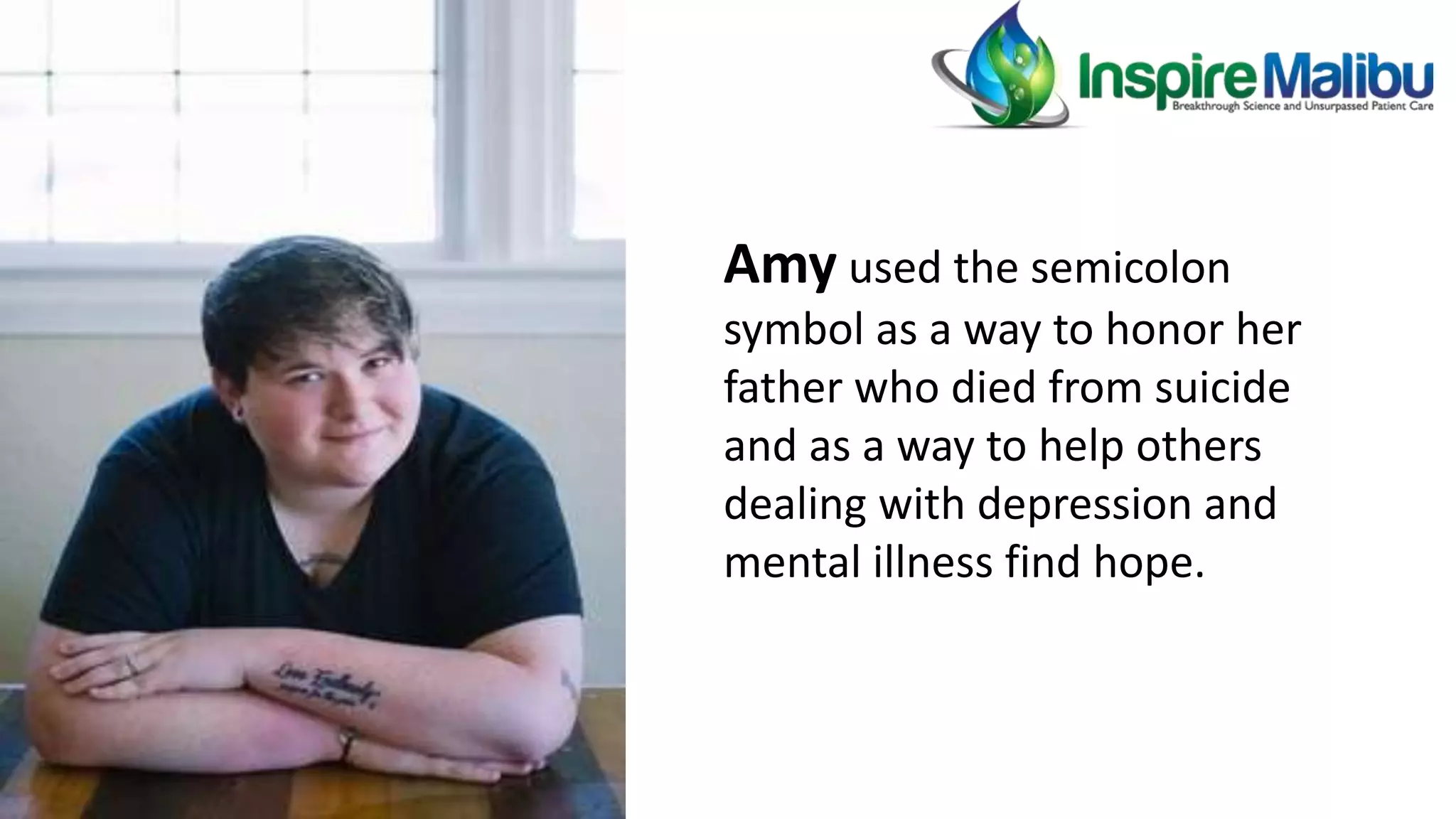 Project Semicolon Promotes Suicide Prevention & Mental Health Awareness ...