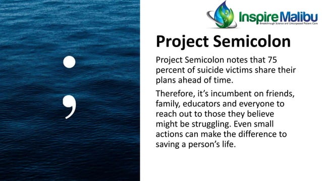 Project Semicolon Promotes Suicide Prevention & Mental Health Awareness ...