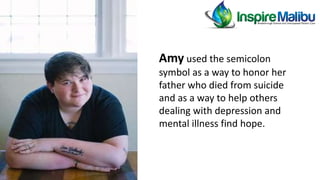 Project Semicolon Promotes Suicide Prevention & Mental Health Awareness ...