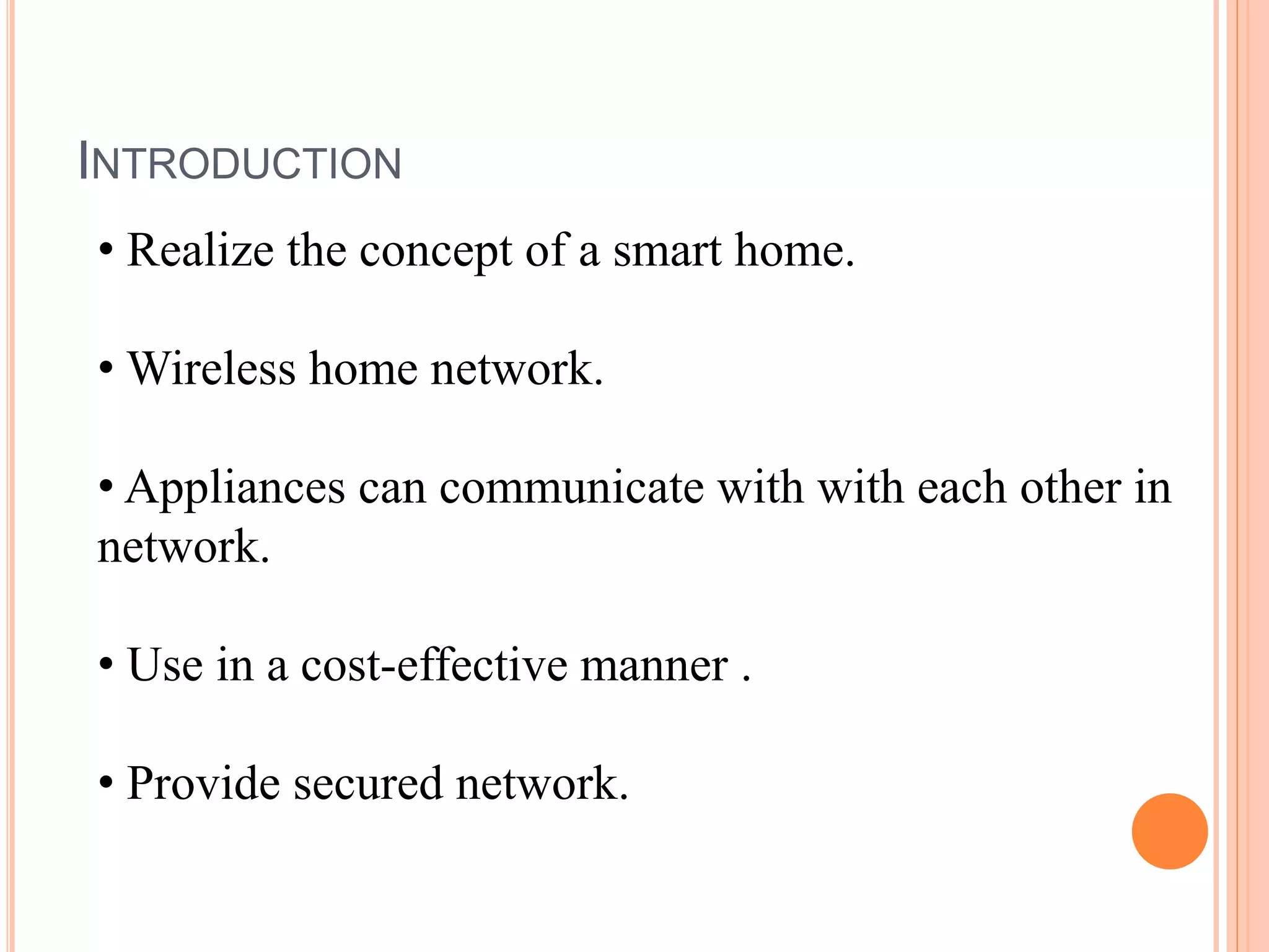 SMART HOME AUTOMATION USING ANDROID, BLUETOOTH & GSM | PPT