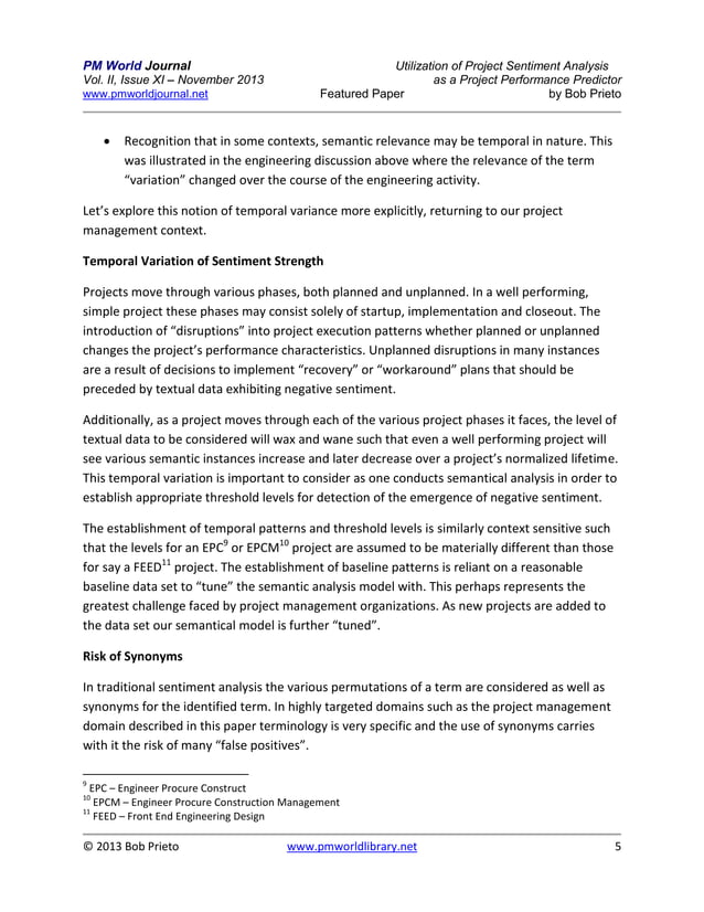 Project sentiment analysis | PDF