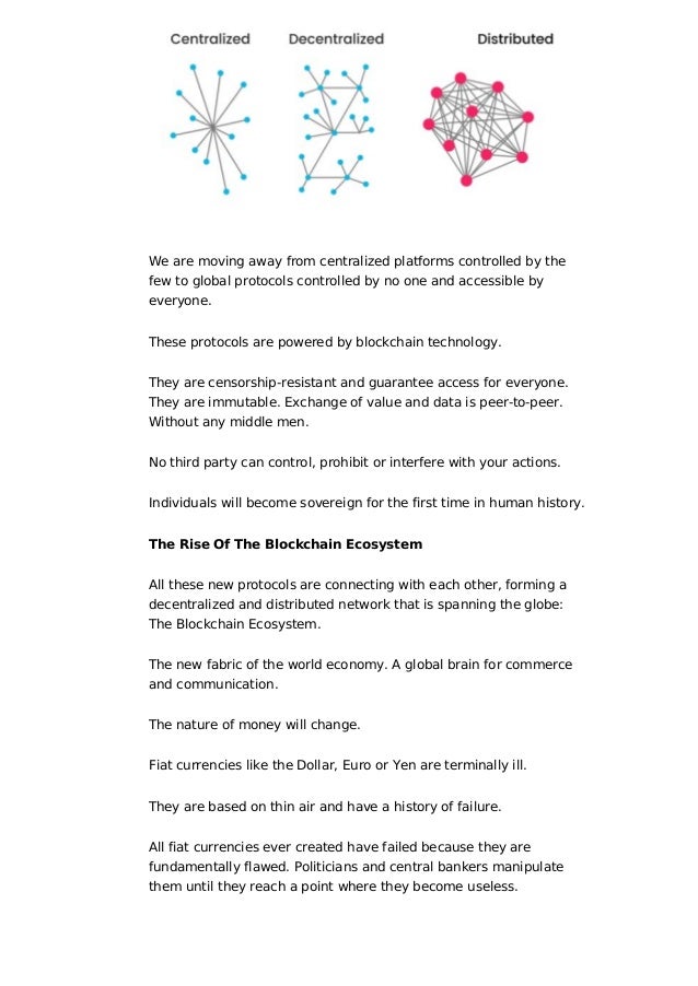 The Blockchain Ecosystem | PDF