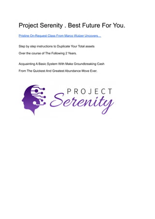Project Serenity .pdf