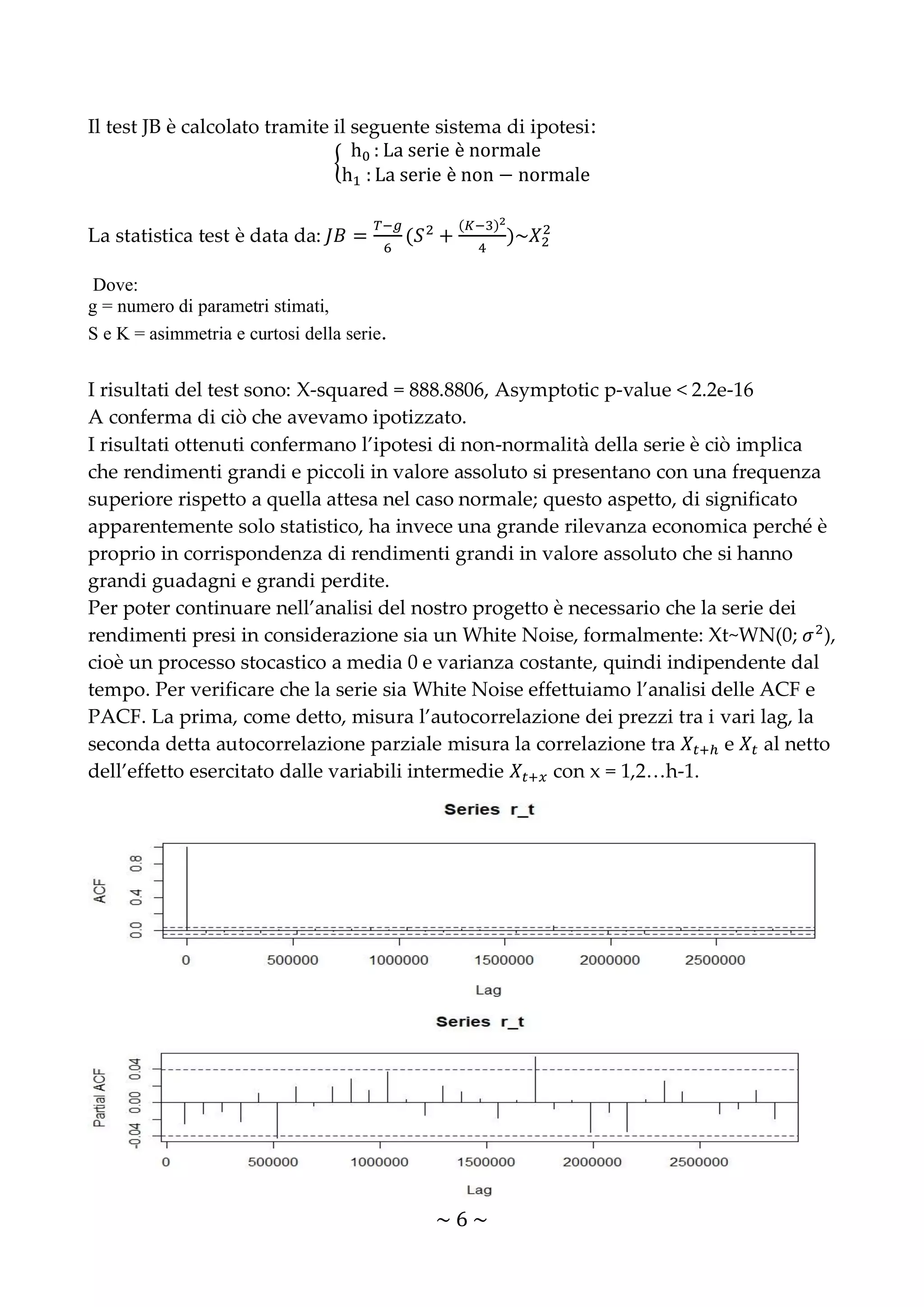 Project serie storiche | PDF