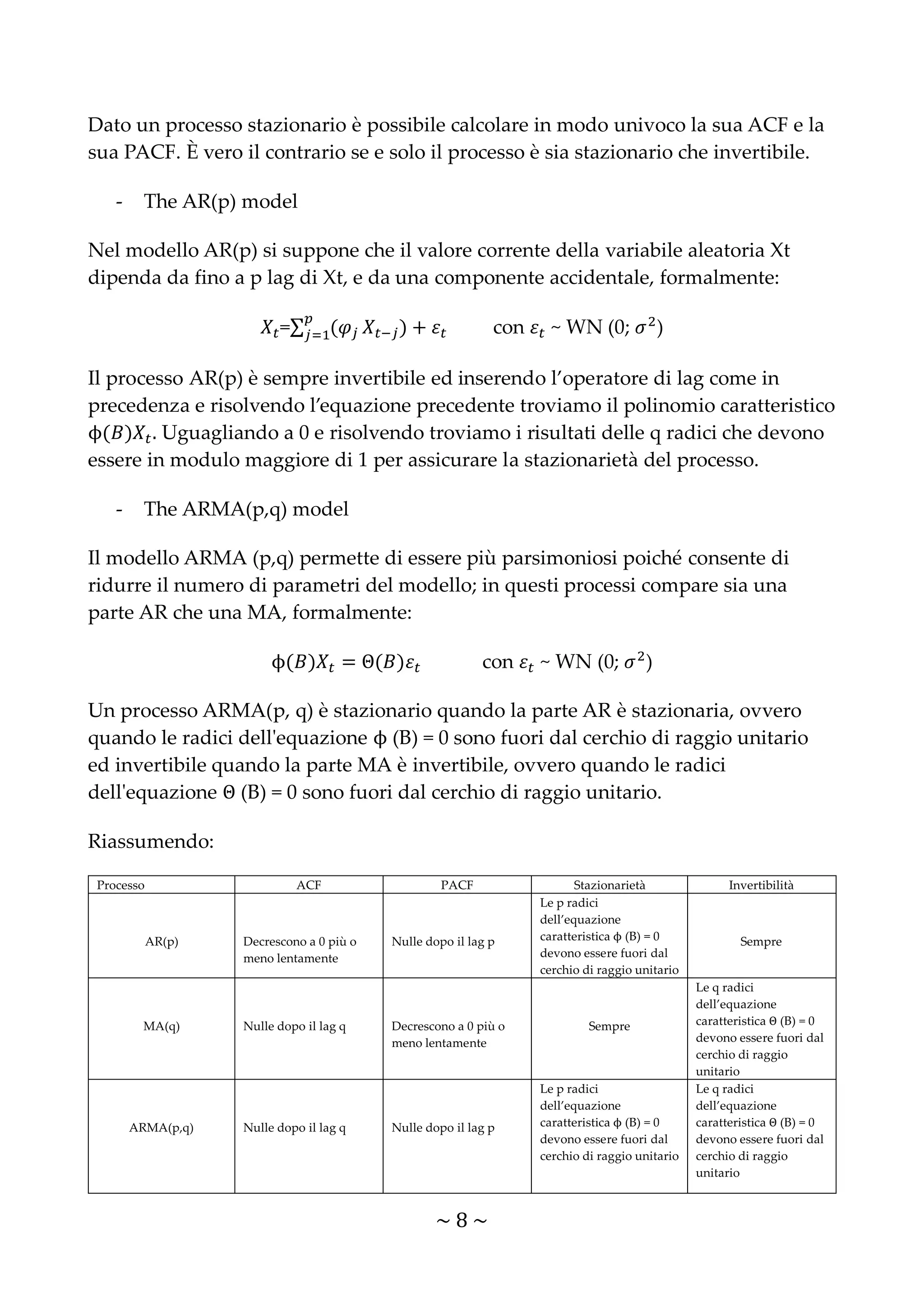 Project serie storiche | PDF