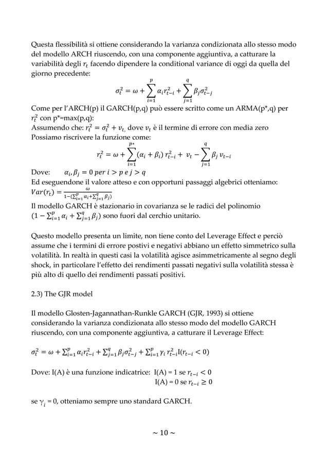 Project serie storiche | PDF