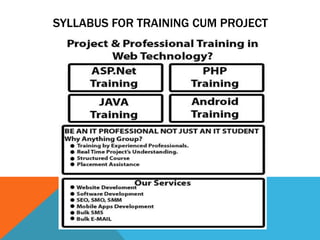 Projects for mca students in ahmedabad | PPT