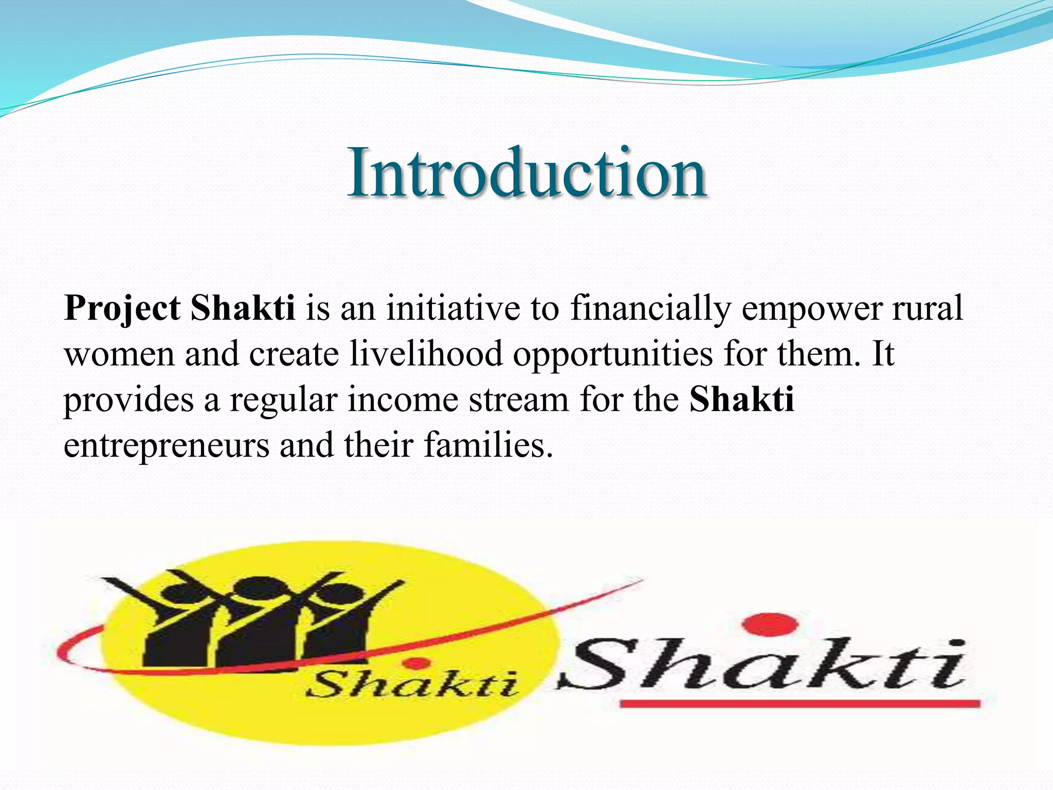 Project shakti | PPTX
